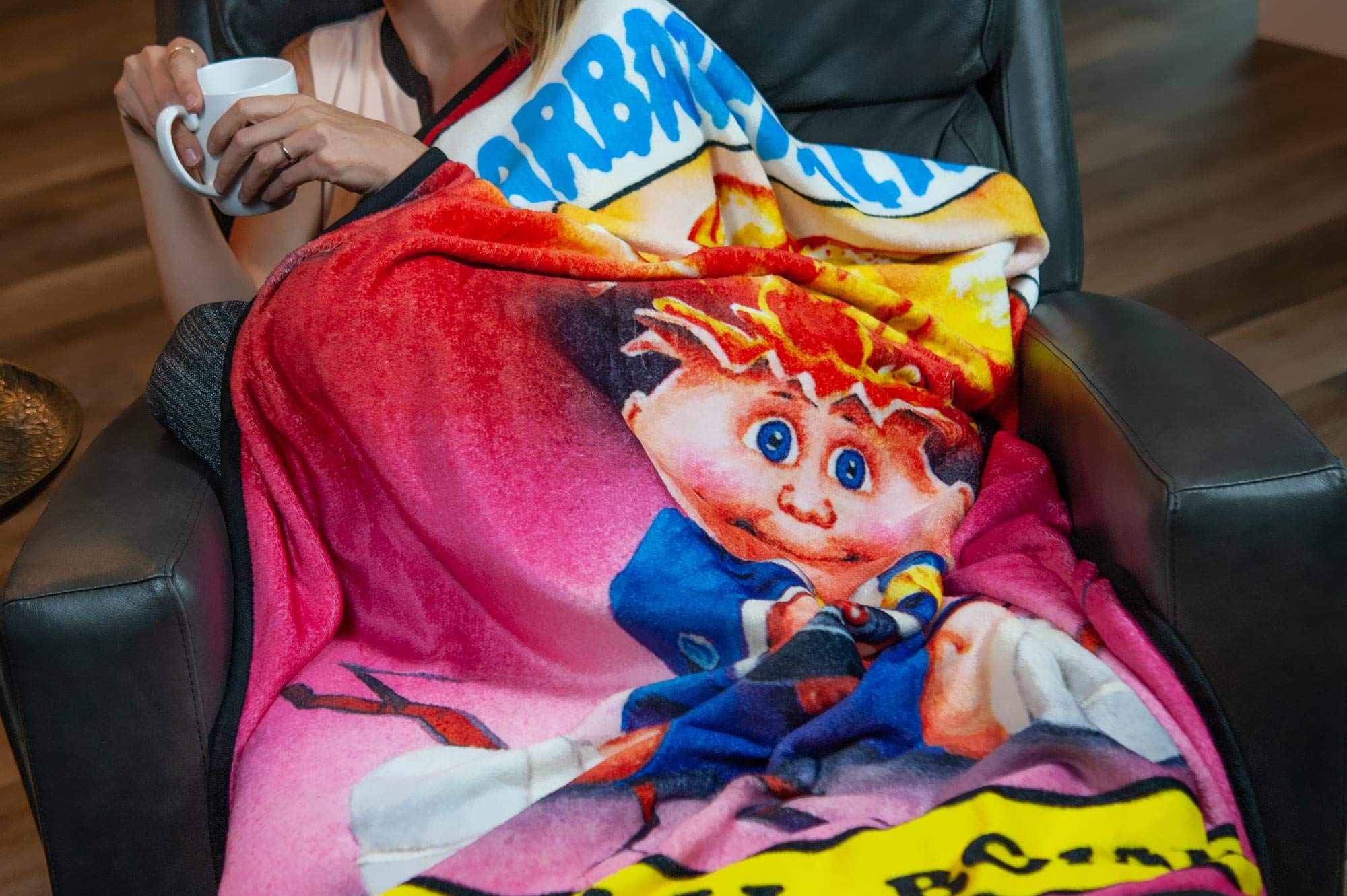 Fallout Vault Boy Large Fleece Blanket - Licensed Bethesda Merchandise - Novelty Video Game Throw And Home Accessory - Perfect Gaming Gift Birthdays, Holidays, House Warming Parties And More