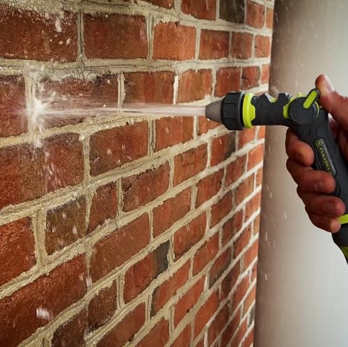 Flexzilla Garden Hose Nozzle - Heavy Duty Twist Action Adjustable Flow, NFZG51-E, ZillaGreen™