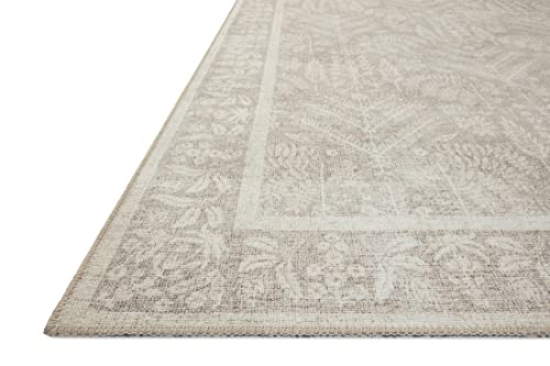 Rifle Paper Co. x Loloi Maison Collection MAO-02 Bough Natural 7'-6" x 9'-6" Area Rug
