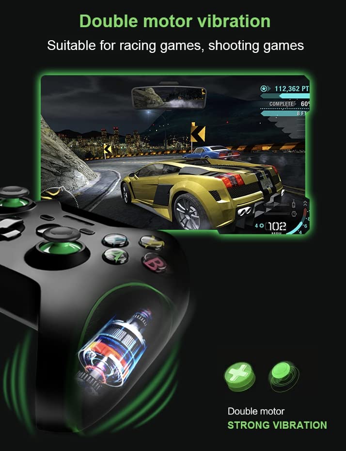Data Frog 2.4GHz Wireless Gamepad Joystick Control For Xbox One Controller For PC/PS3/Smart Phone Android/Steam Controller