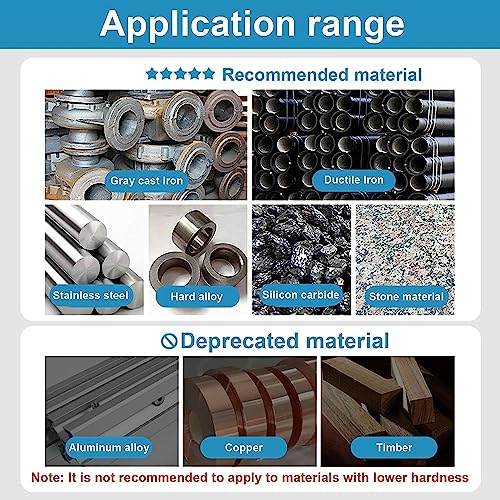 Brazed Diamond Grinding Disc,4 Inch Vacuum Brazed Diamond Grinding Cup Wheel,Angle Grinder Casting Cutting Discs,for Granite Marble Diamond Iron Steel Masonry Convex (5pcs)