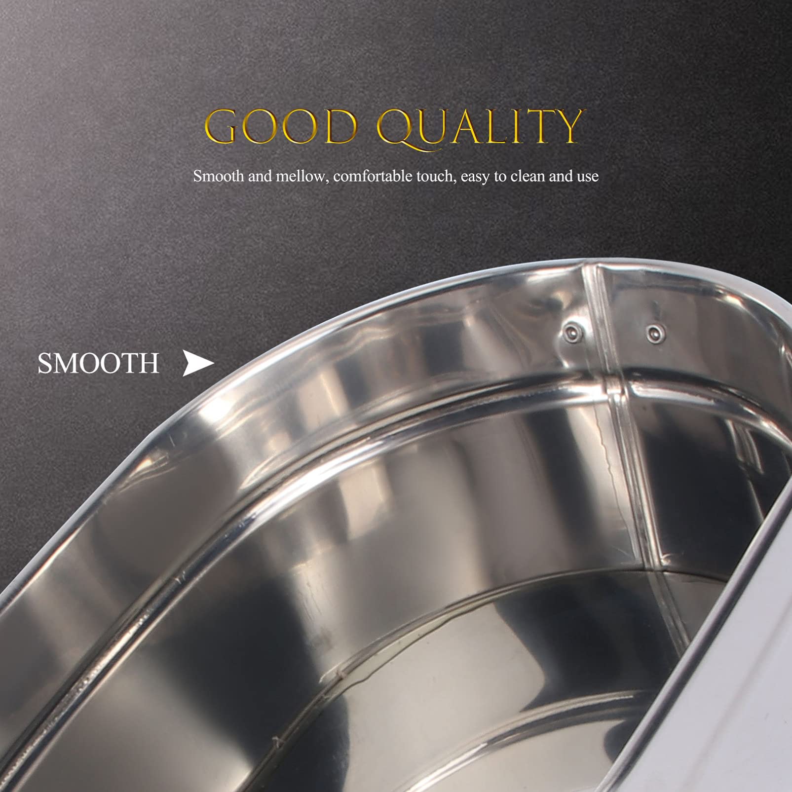 DOITOOL Galvanized Tub Galvanized Metal Tub, Beverage Tub for Parties, Galvanized Drink Tub Ice Bucket Oval Storage Bucket Ice Tub, 8.84x6.01x3.14 inch Galvanized Bucket