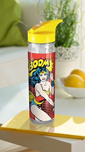 Spoontiques Best Mom Ever Flip Top Bottle, Pink