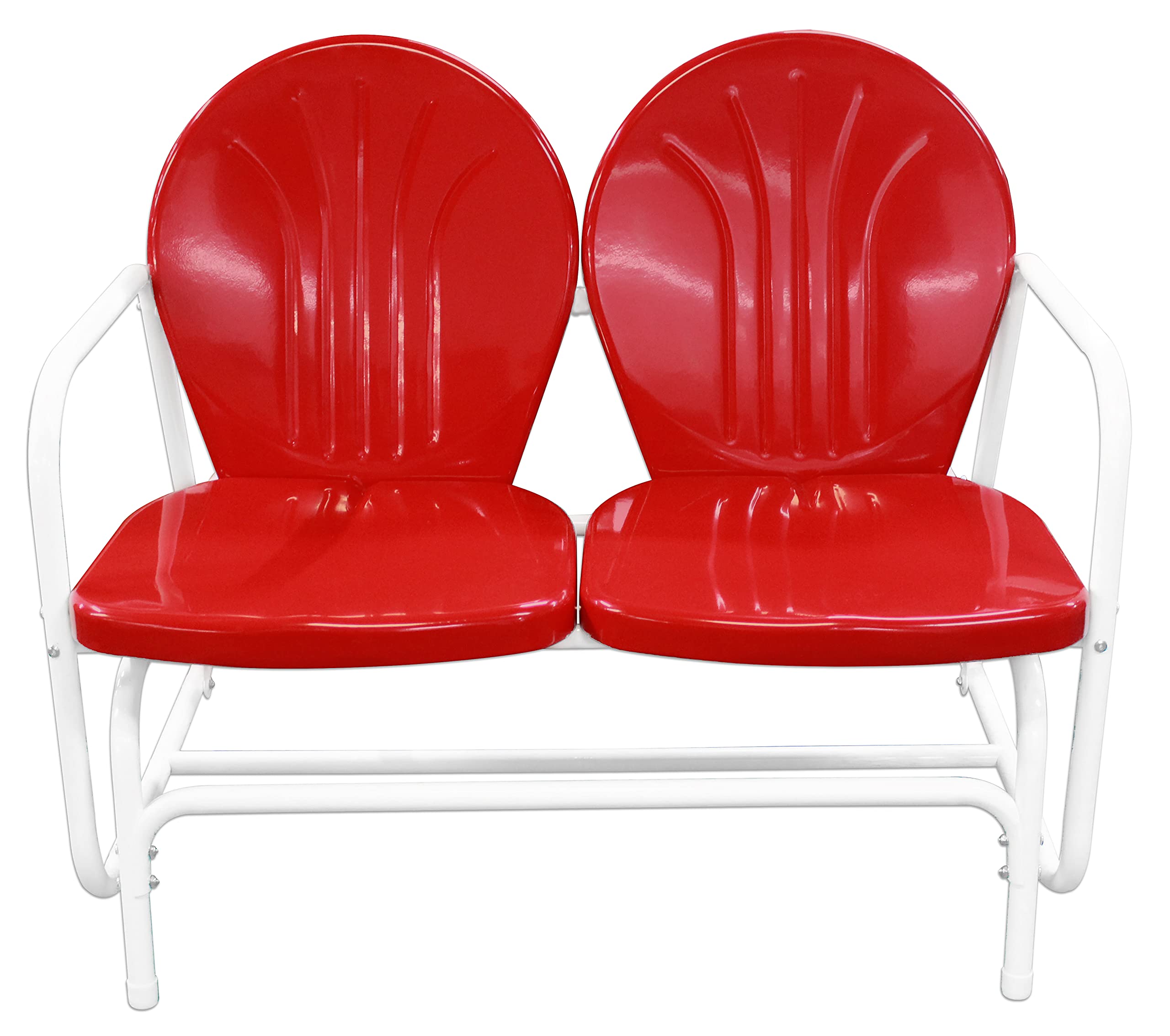 Leigh Country TX 93512 RED/White Retro Double Glider