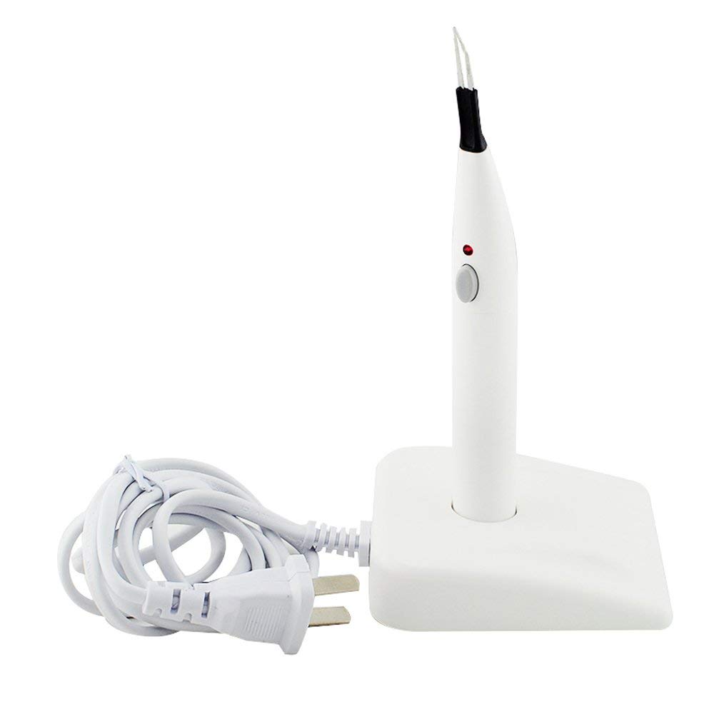 Dent~al Gutta Percha Teeth Gum Cutter Endo Gutta Percha Cutter with 4 Tips 110V