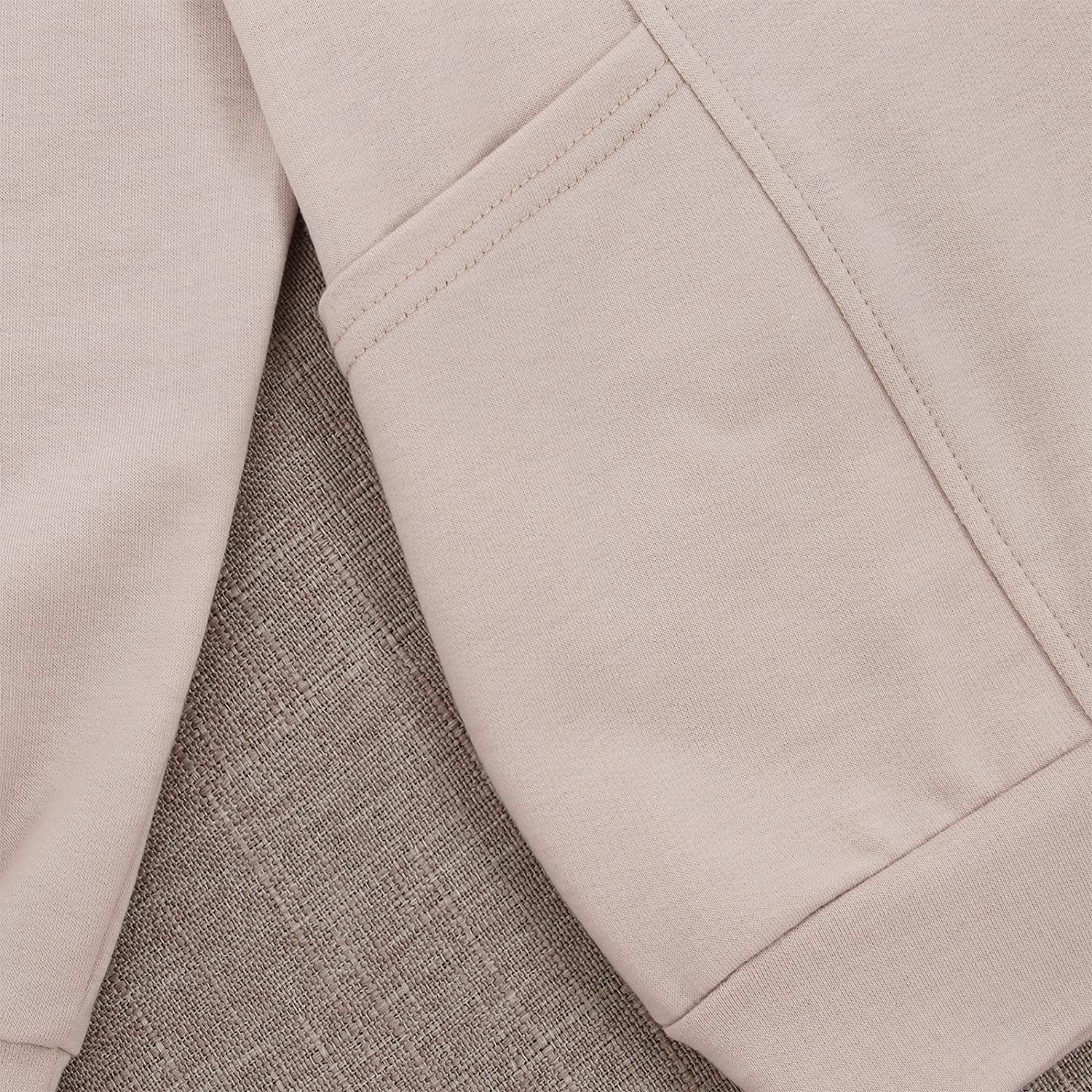 CM C&M WODRO Women Frog Sweatshirt Graphic Aesthetic Oversize Pullover Clothes Long Sleeve T-Shirt with Pocket (Beige, X-Large)