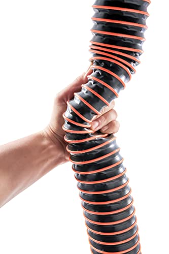 Camco RhinoEXTREME 15-Foot Camper/RV Sewer Hose Kit | Features TPE Technology for Abrasion Resistance and Crush Protection | Includes Pre-Attached Rhino Swivel Fittings (39861)