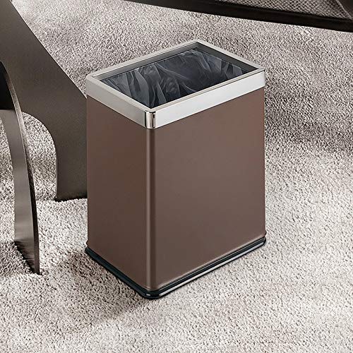 Huaqinglian 1.6Gallon Bathroom Trash Can with Lid,Small Pedal Kitchen Garbage Can,Office Bedroom Wastebasket Bin with Removable Liner Bucket.