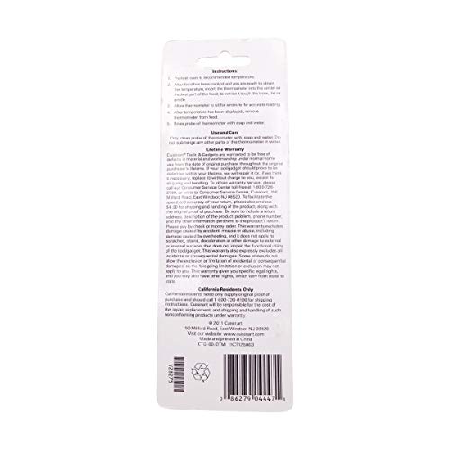 Cuisinart CTG-00-DTM Digital Meat Thermometer