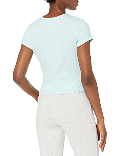 Champion Women's Rib Tee, ICE FALL, SMALL