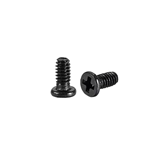 EVIKI Tool parts M1.4 x 3mm Laptop Notebook Computer Screws Kit Head Screw Black 100pcs