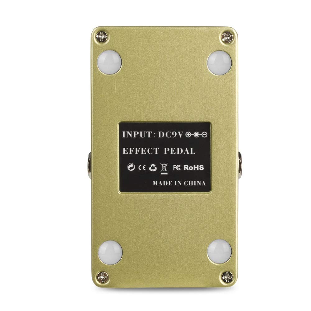 Caline Overdrive Guitar Effects Pedal Guitar Distortions Pedal Metal True Bypass Golden CP-99