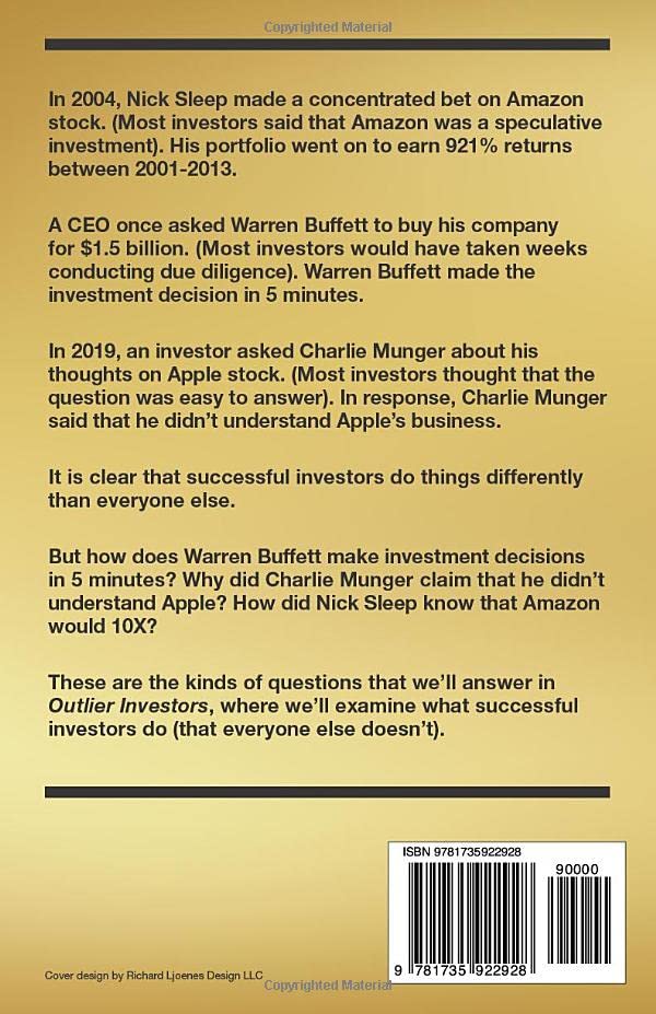 Outlier Investors: What Successful Investors Do (That Everyone Else Doesn't)