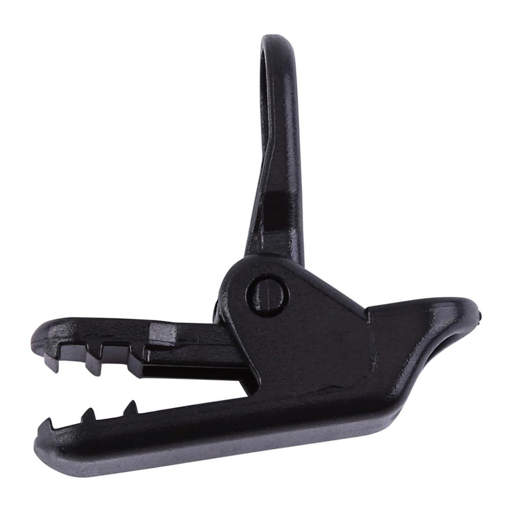 Clips for tarps,20x Cam Awning Clamp Tarp Clips Canopy Clamp Kit Tarp Clips Set Black Tent Snap Replacement for Outdoor Cam Tent, Awning, Caravan