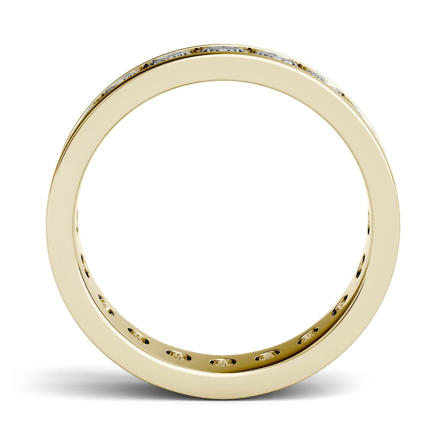 Charles & Colvard Forever One Round 3.0mm Moissanite Eternity Band-size 5 1.80cttw DEW (D-E-F)