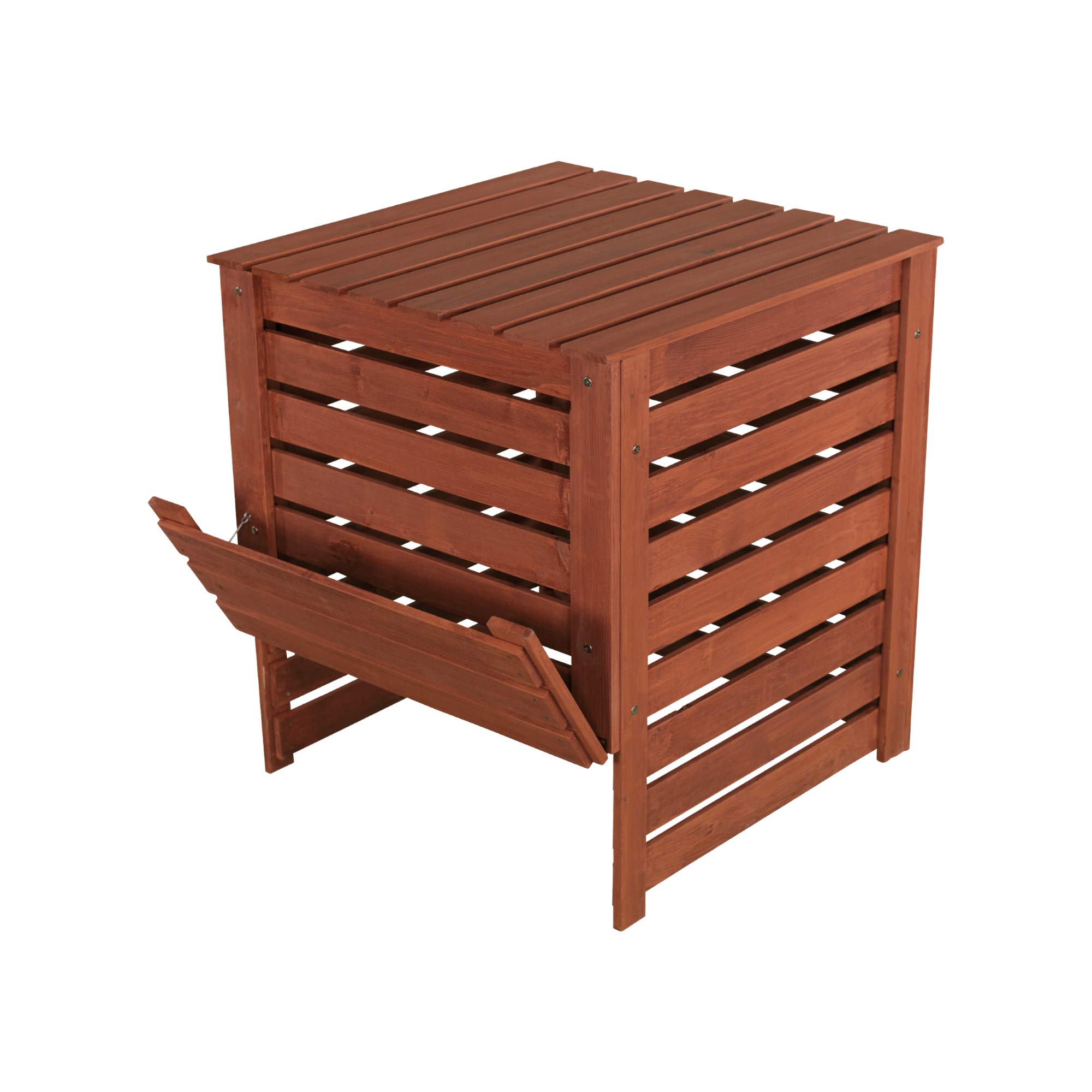 Leisure Season CB2730-I Outdoor-composting-Bins, Medium Brown