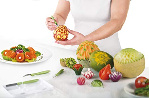 Tescoma 422010.00 Set of carving knife tools, for vegetables and fruits