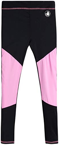 Body Glove Girls' Tracksuit - 2 Piece Windbreaker Jacket and Active Leggings Sweatpants Set, Size X-Large, Hot Pink/Black
