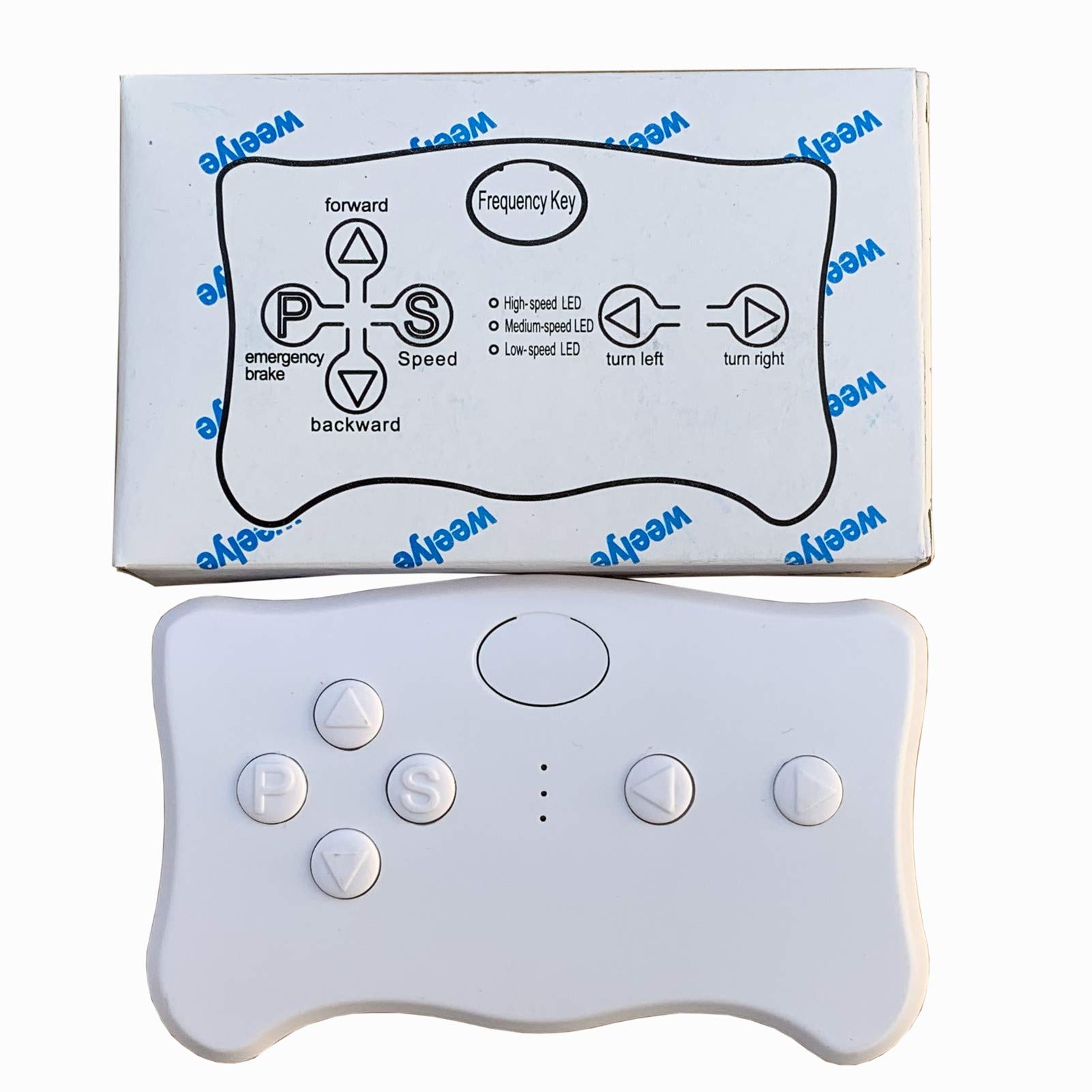 weelye（ TX1 2.4G Bluetooth Remote Control Remote Controller Transmitter Accessories for Kids Electric Ride On Toy Wrangler Ride On Car Replacement Parts
