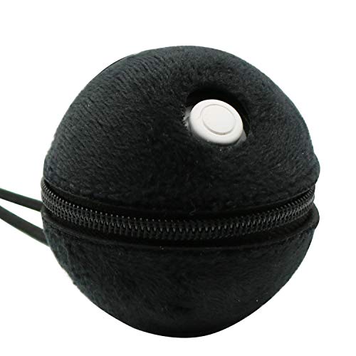 Case Compatible with Pokeball Plus, Pokeball Plus Case Cover for Nitendo Switch Accessories Pokeball, Black, by Oritys.