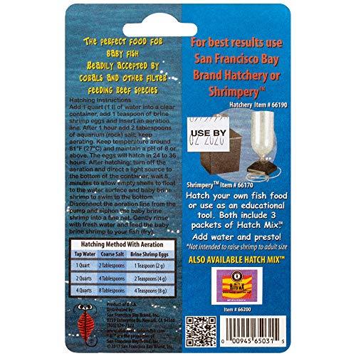 San Francisco Bay Brand Brine Shrimp Eggs 0.2-Ounces (6 Grams) Vial