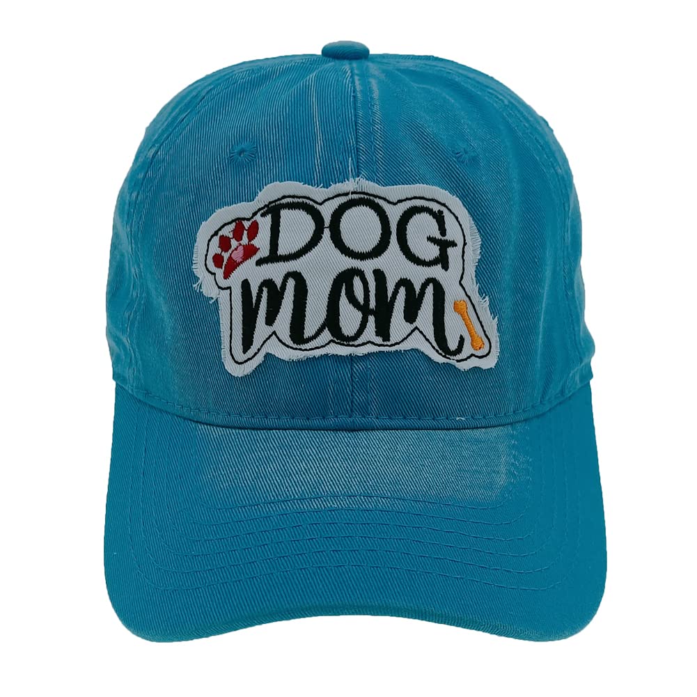 Dog Mom Baseball Cap Vintage Washed Distressed Adjustable Dad Hat for Women (Style 3)