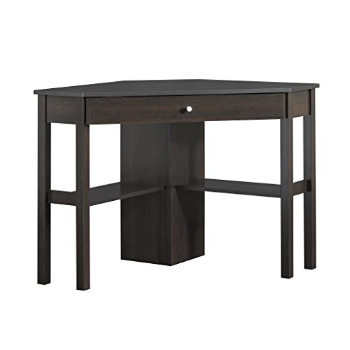 Sauder Beginnings Corner Computer Desk, Cinnamon Cherry finish
