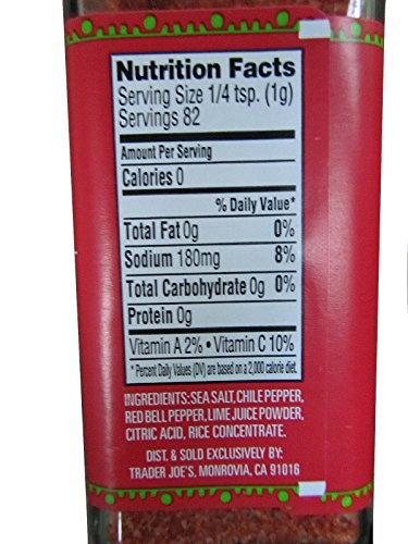 Trader Joe's Chile Lime Seasoning Blend, 2.9 oz, Pack of 3