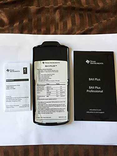 TEXBAIIPLUS - BAIIPlus Financial Calculator