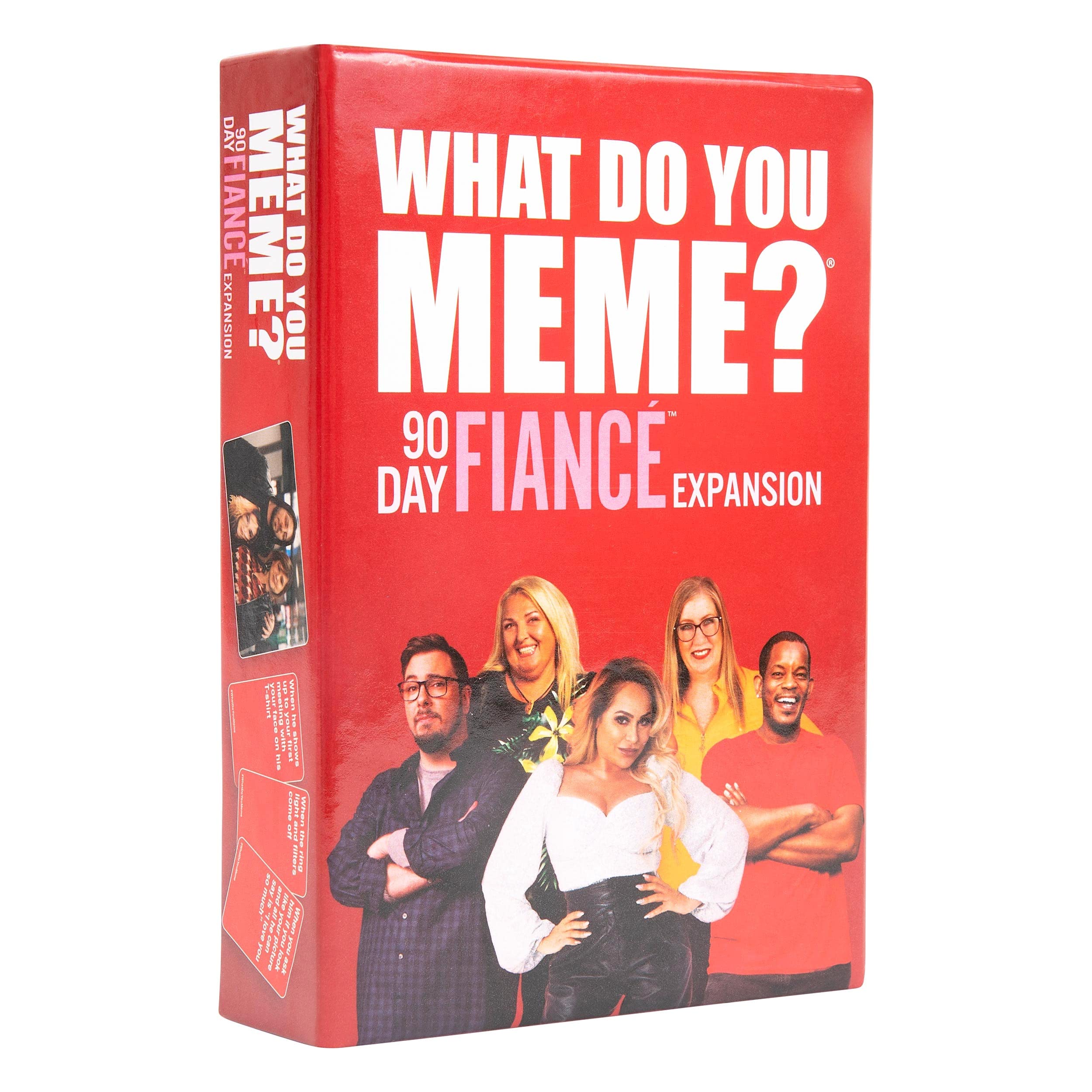 WHAT DO YOU MEME? 90 Day FiancĆ© Expansion Pack ā Designed to be Added to Core Party Game