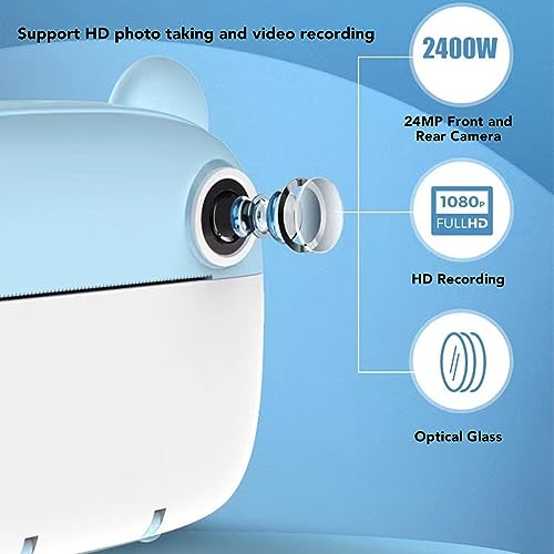 Camera, 2.4in IPS Screen Print Camera Inbuilt Speaker for Party