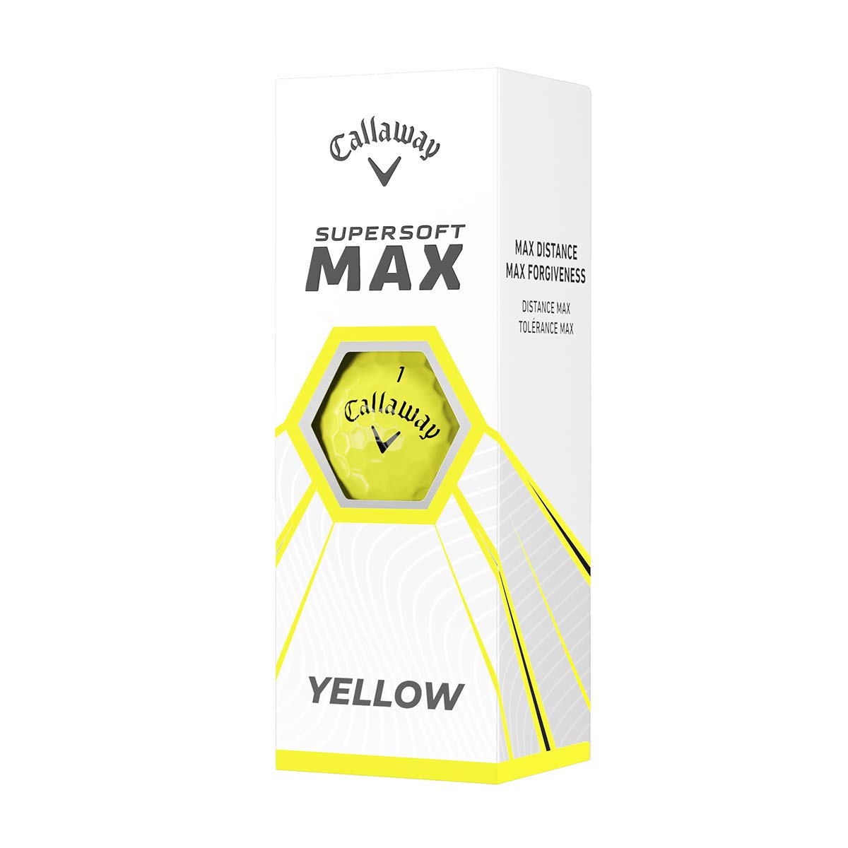 Callaway Golf 2021 Supersoft Max Golf Balls, Yellow