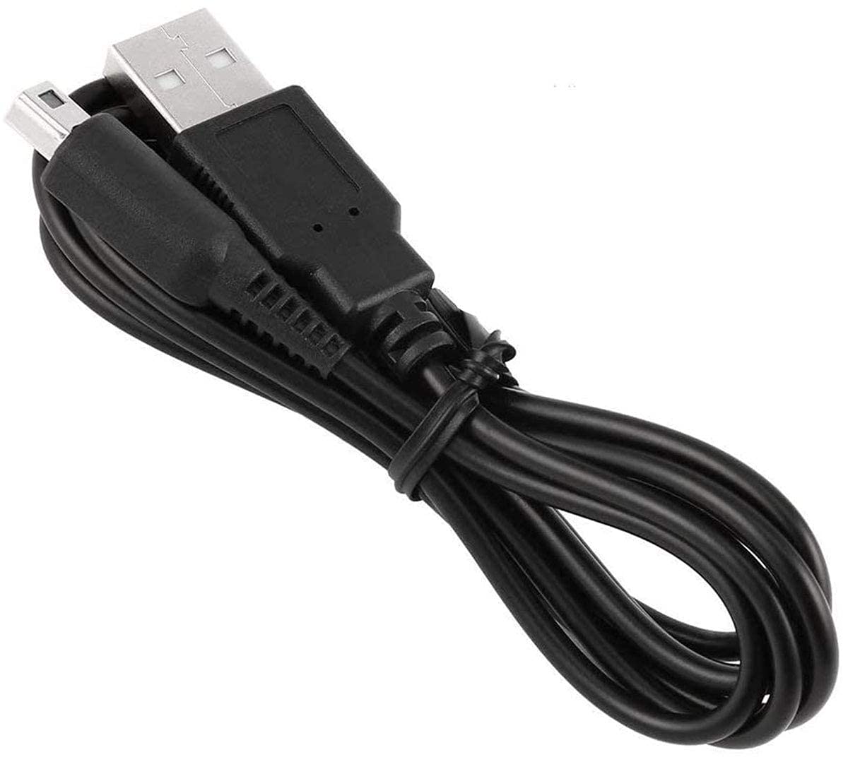 OLKIEQZ 3DS USB Charger Cable, Power Charging Lead Compatible for Nintendo New 3DS XL/New 3DS/ 3DS XL/ 3DS/ New 2DS XL/New 2DS/ 2DS XL/ 2DS/ DSi/DSi XL(4FT Black