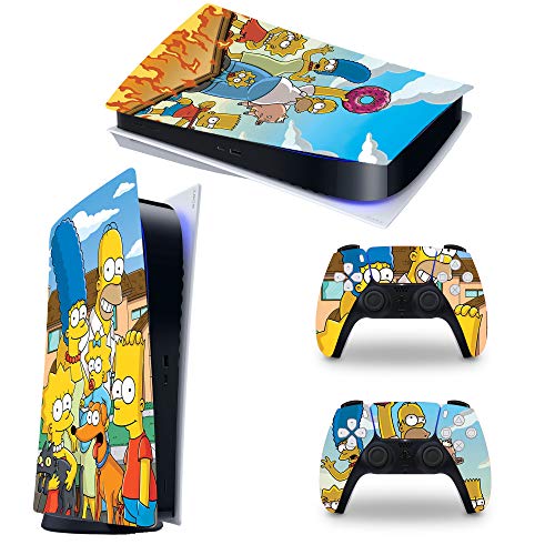 Cartoon Troll - PS5 Digital Edition Skin Console - PS5 Digital Edition Controller Skin Cover Vinyl Decal Protective