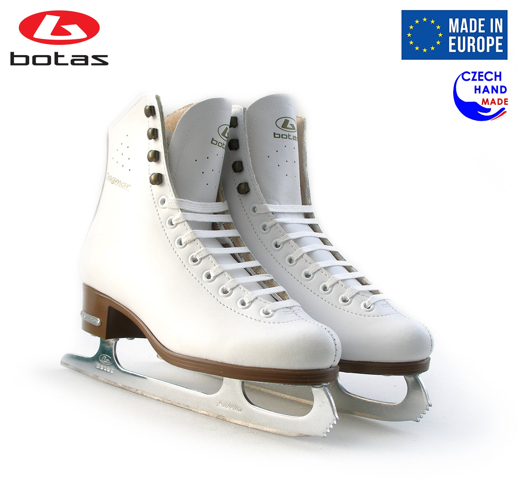 Botas - model: 325 / Figure Ice Skates Women, Girls/Color: White, Size: Adult 7.5