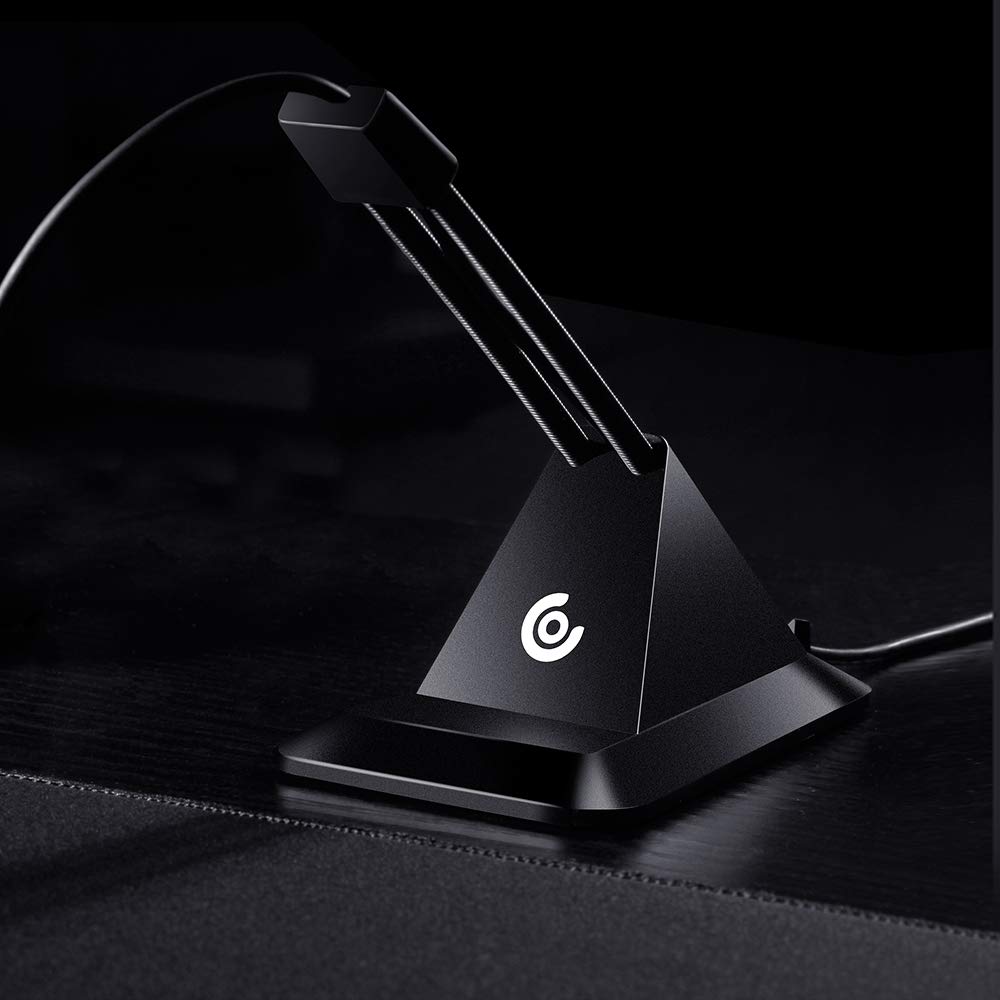 CASETHRONE Gaming Mouse Cable Management V2,aBell Mouse Bungee V2 Device for Esports FPS Game (Black)