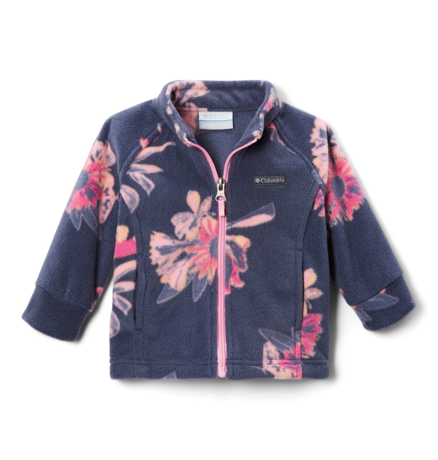 Columbia Toddler Girls Benton Springs II Printed Fleece, Nocturnal Staycation, 3T