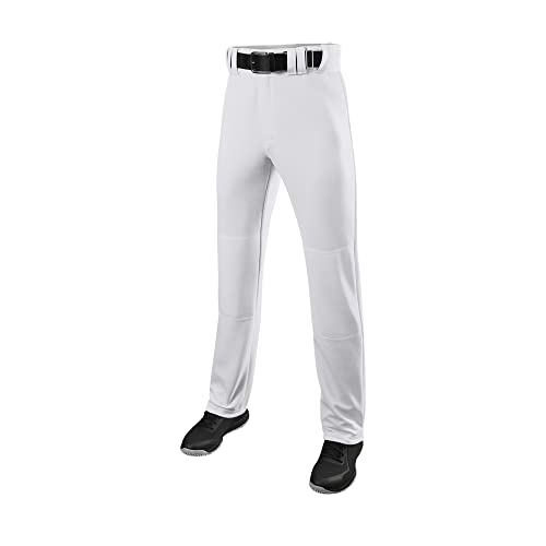 WILSON Boys' P202 Open Bottom Pant, Team White, Large