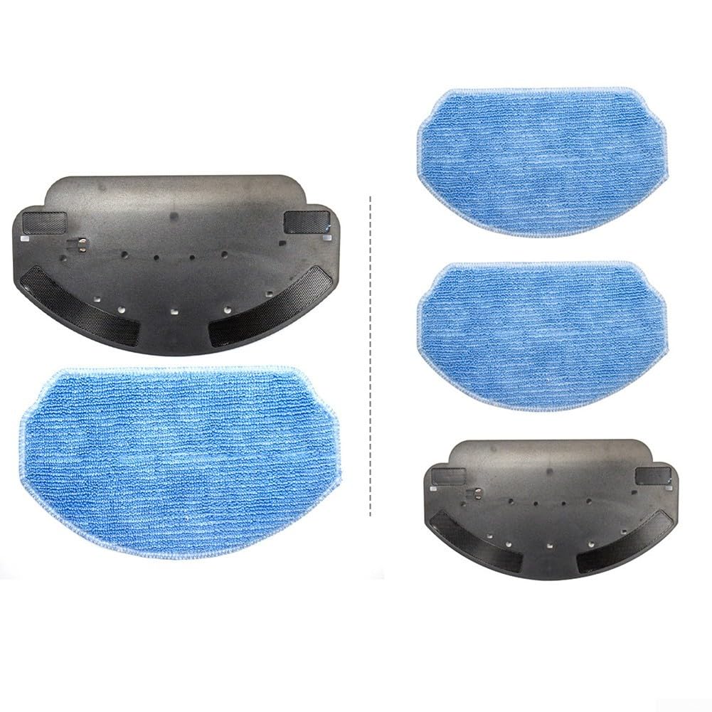 Efficient Mopping Solution Mop Bracket Pads Kit for MAMNV ZCWA GTTVO ONSON BR151/150 sweeper mop rag bracket accessories(1 Mop Bracket+2 Rag)