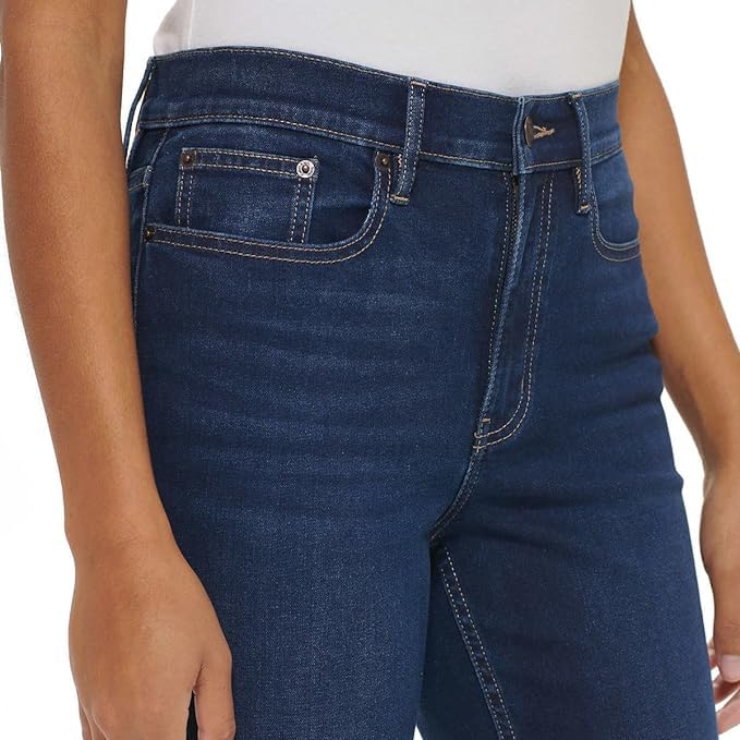 Calvin Klein Jeans Women High Rise Skinny Jean (12, Dark Blue (Pacific))