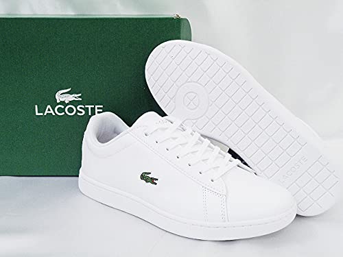 Lacoste Women's Hydez Sneaker, White/Gold, 7.5