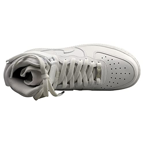 Nike Women's Air Force 1 High Triple White White/White-White (DD9624 100) - 7.5