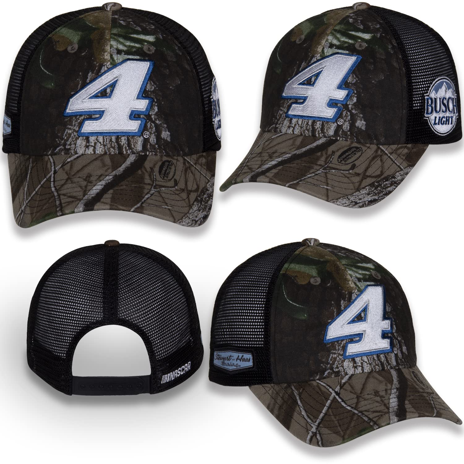 Checkered Flag Sports 2023 Chase Elliott Camo Hat - NASCAR Adjustable Automotive Racing Mesh Baseball Cap