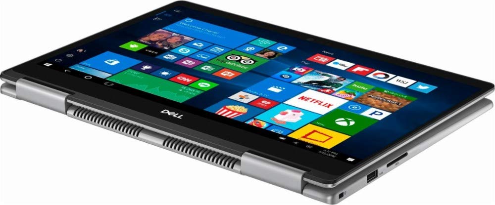 Dell Inspiron 7000 7373 2-in-1 13.3" FHD IPS Touchscreen LED Backlight Premium Laptop | Intel Core i5 (8th Gen) 8250U Quad-core 6MB Cache | 8GB DDR4 | 256GB SSD | Backlit Keyboard | Windows 10 Home