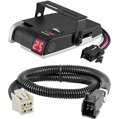 CURT Discovery Brake Controller & Wiring for Silverado Suburban Tahoe Sierra - 51451 & 51120