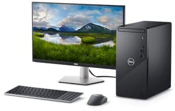 Dell [Windows 11 Pro] Inspiron Business Desktop Computer, 10th Gen Intel Core i7-10700, 32GB RAM, 1TB SSD, Intel UHD Graphics 630, Wi-Fi 6, Bluetooth, VGA, HDMI, RJ-45