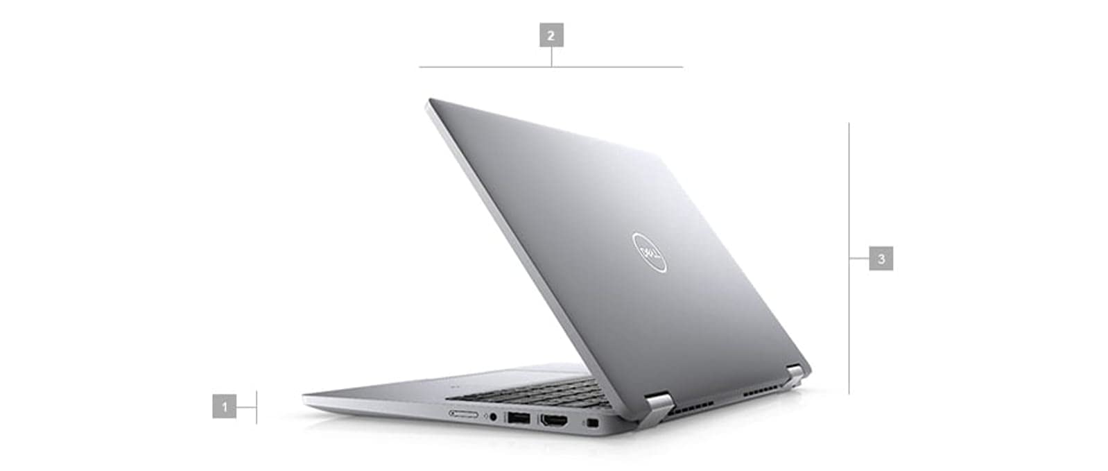 Dell Latitude 5000 5320 2-in-1 (2021) | 13.3" FHD Touch | Core i3 - 128GB SSD - 8GB RAM | 4 Cores @ 3.7 GHz - 11th Gen CPU (Renewed)