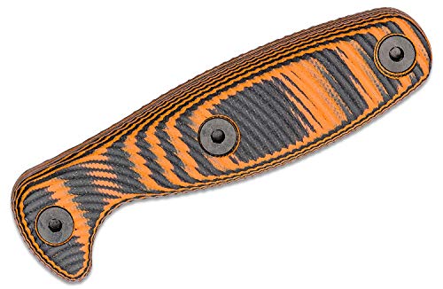 ESEE Xancudo Orange/Black G-10 3D handle with no hole