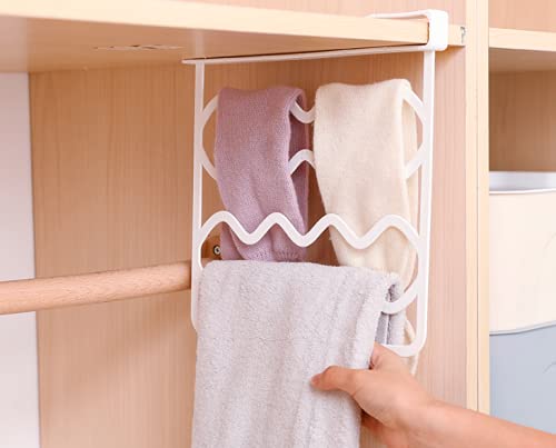 N&F Plastic Closet Nail-Free Storage partitions, Closet partitions, Household cabinets, Compartment dividers, Layered Shelves