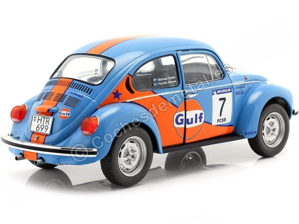 solido S1800517 1:18 2019 Volkswagen Beetle 1303 Rallye Colds Balls Collectible Miniature car, Multi